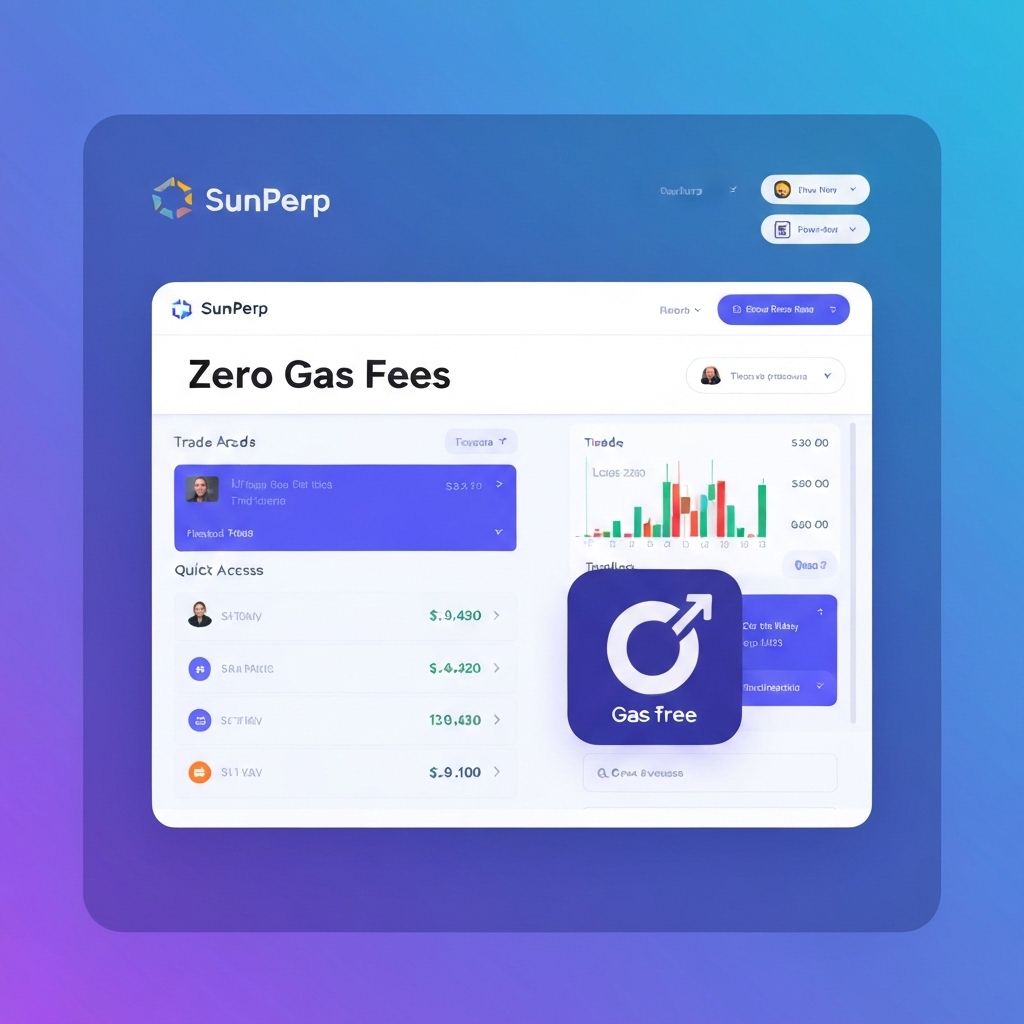 SunPerp - TRON首个顶级去中心化永续合约交易平台 | DeFi衍生品交易